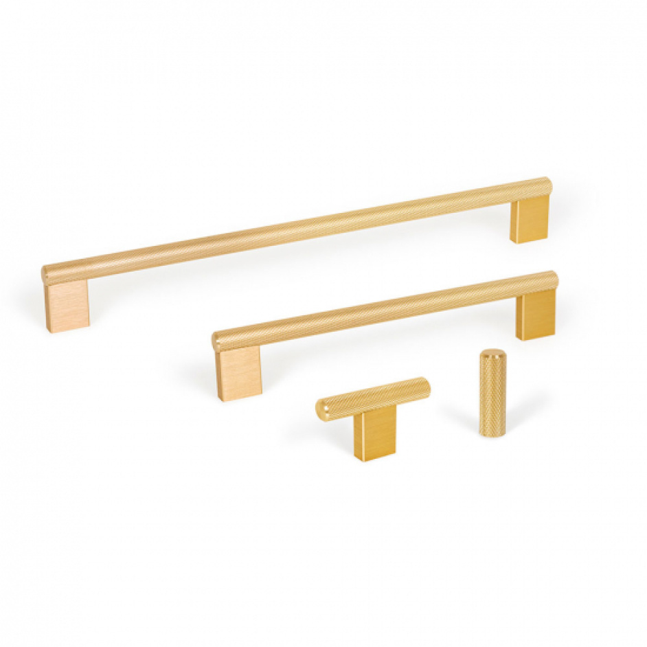 Knop T Graf Mini - Messing | Beslagonline.nl