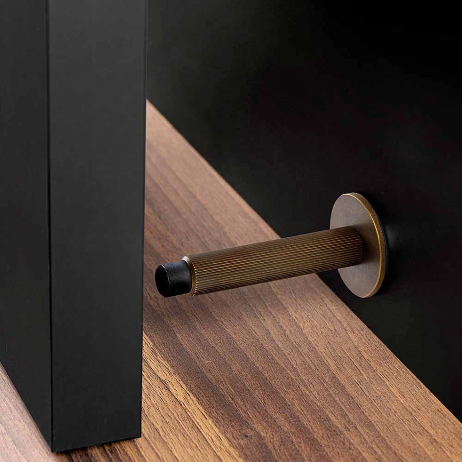 Deurstopper Arpa Muur - Antiek Brons | Beslagonline.nl